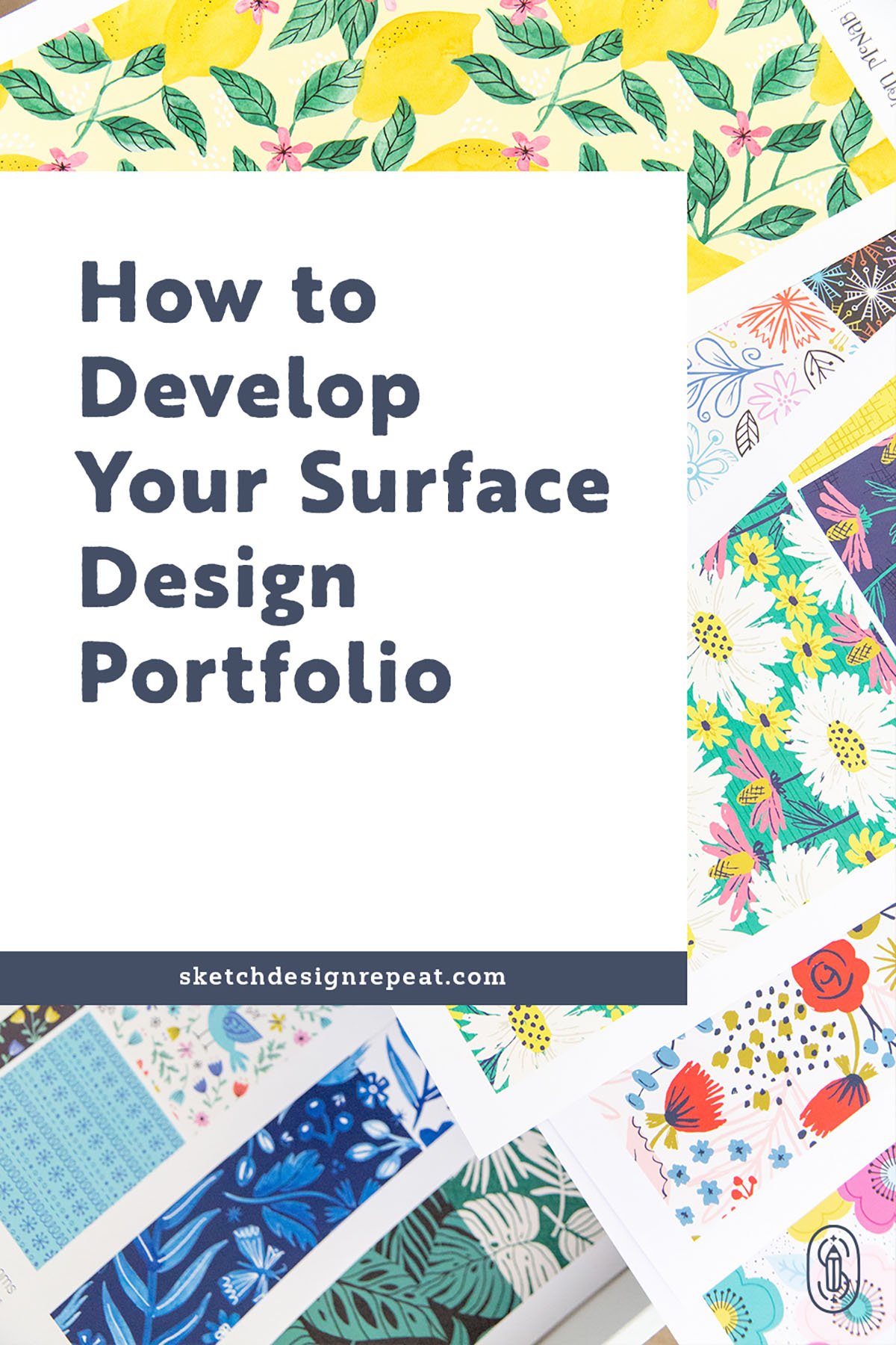 How To Develop Your Surface Design Portfolio Sketch Design Repeat