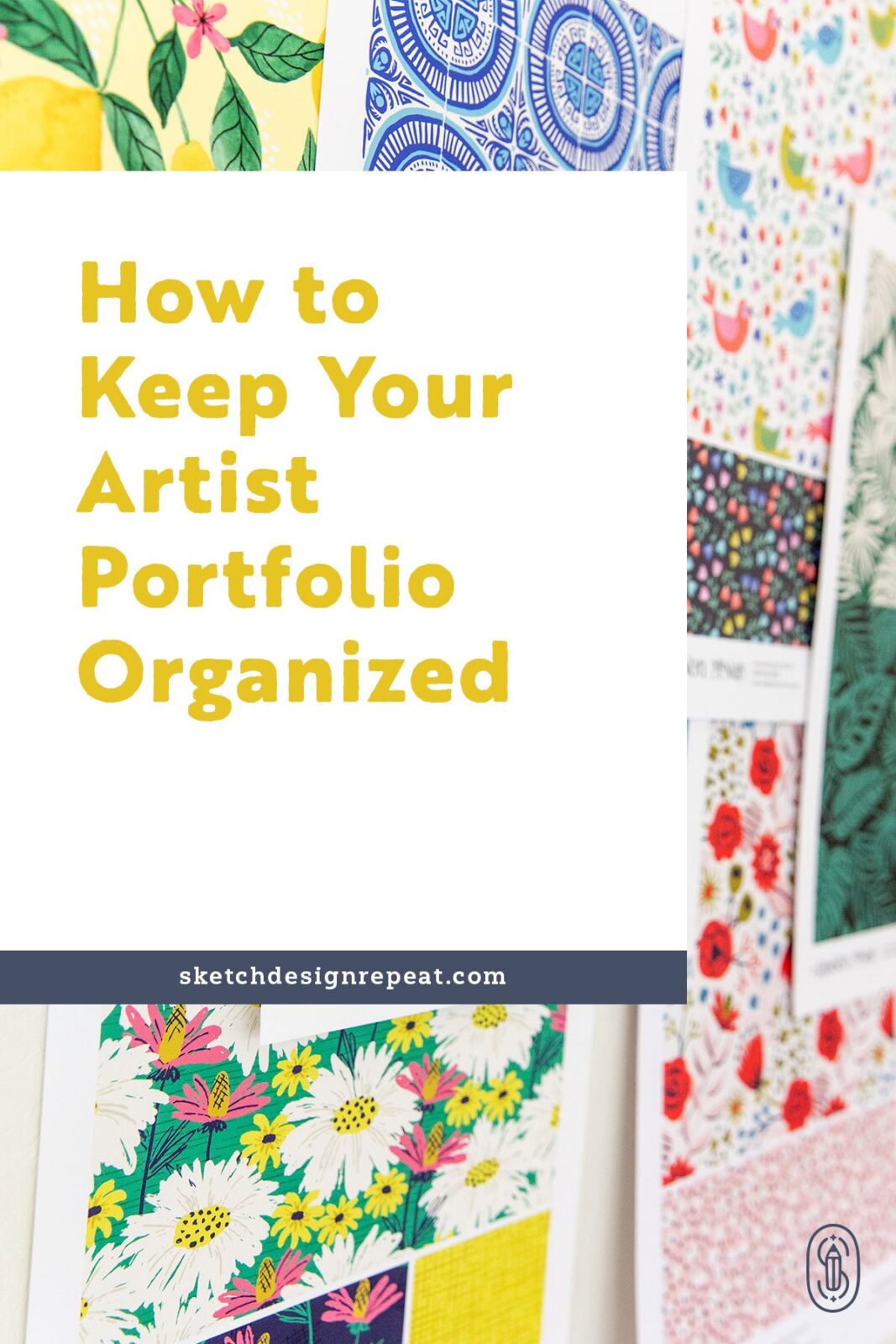How to Keep Your Artist Portfolio Organized - Sketch Design Repeat