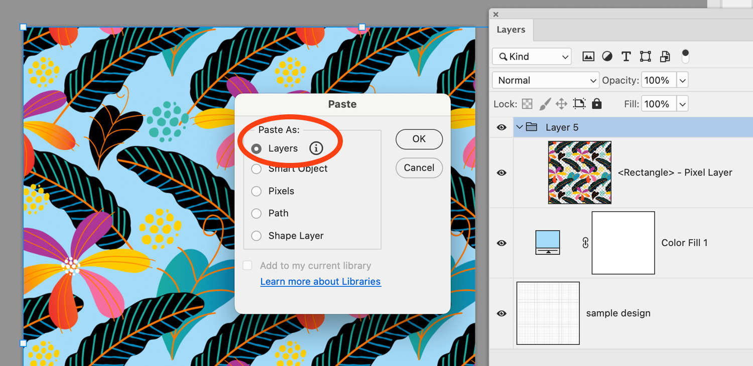 Adobe Illustrator & Photoshop: Cut and Paste to Save Time - Sketch Design Repeat