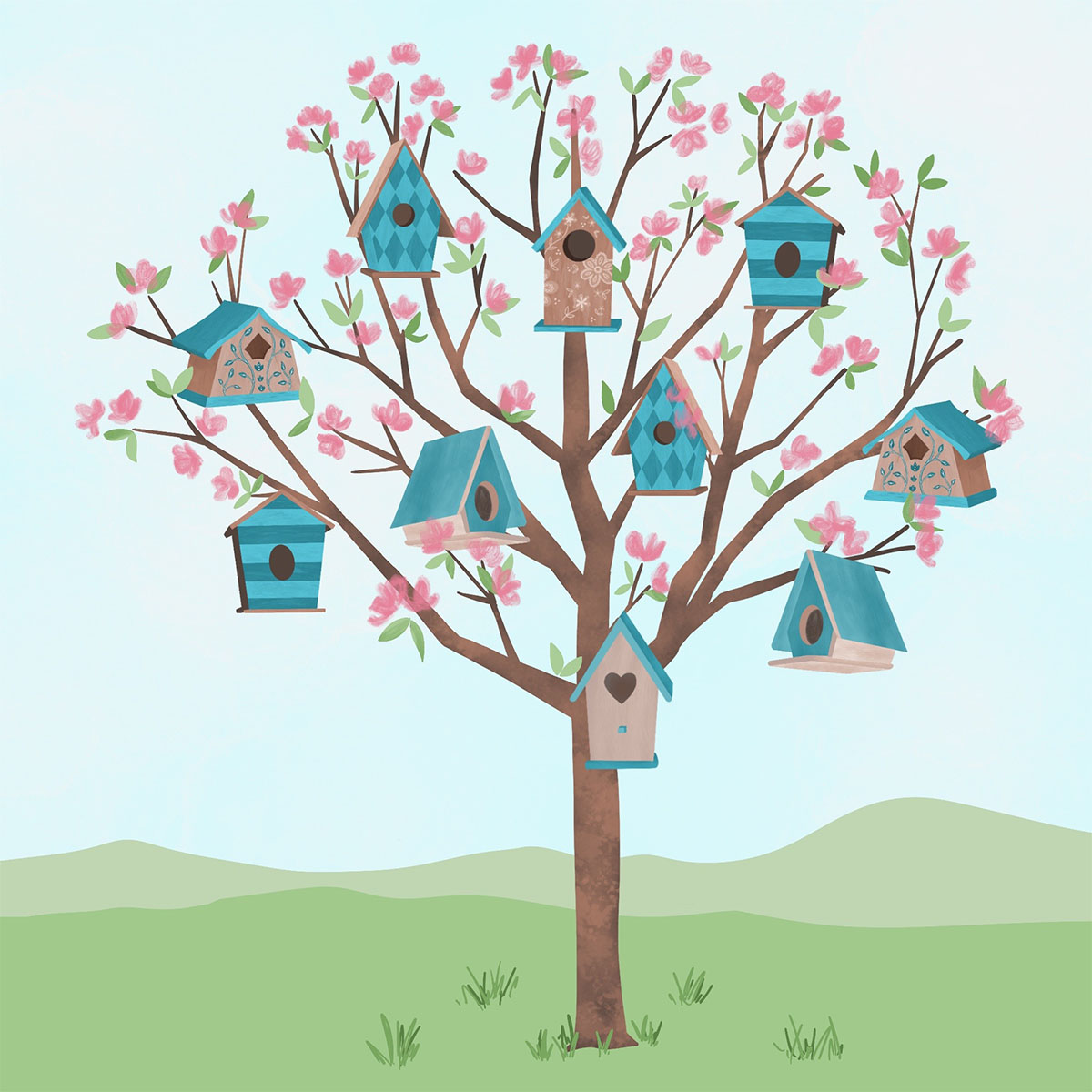 How to Expand an Illustration into a Mini Collection - Sketch Design Repeat